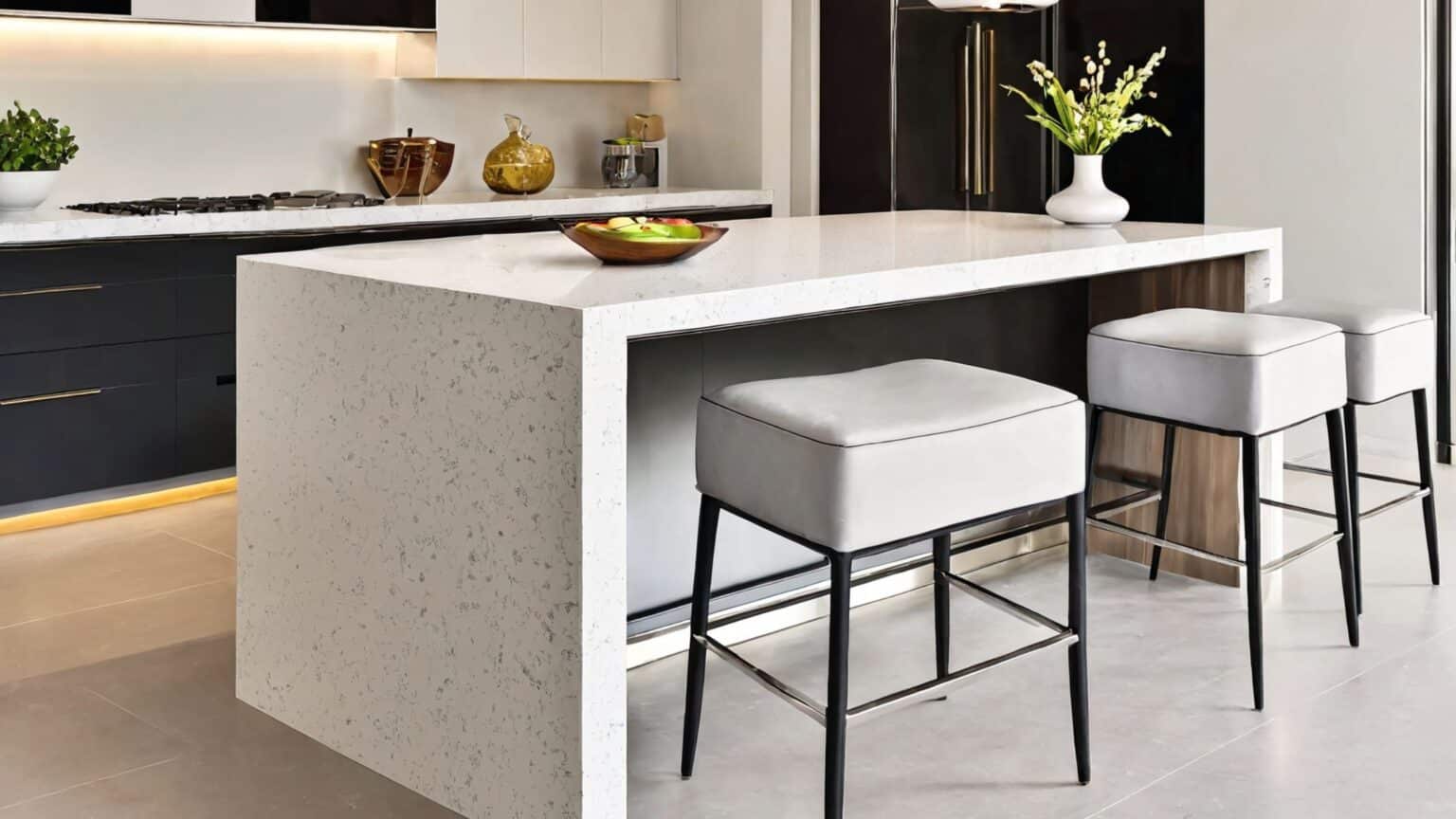 How Quartz Kitchen Countertops Simplify Back-to-School Kitchen ...